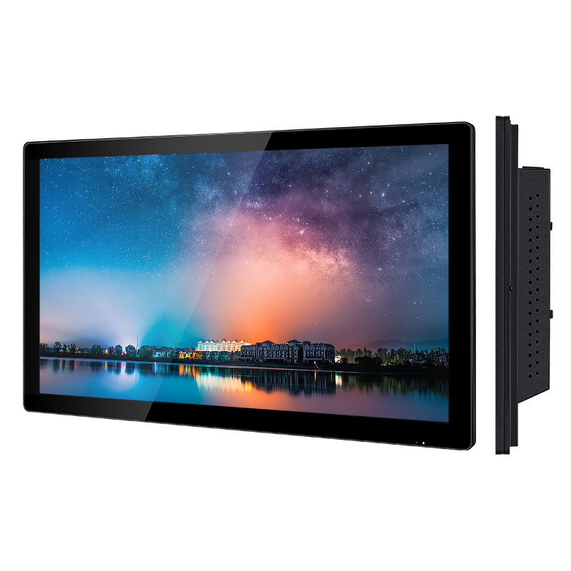 Self service cash register equipment - Outdoor highlight LCD display ...